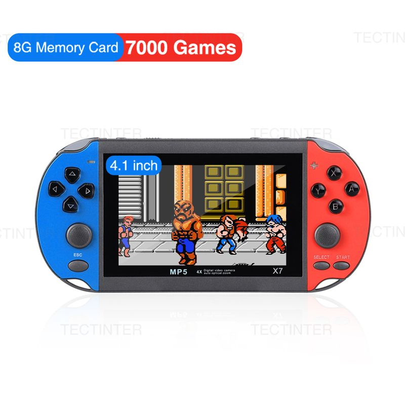 Портативный игровой плеер в стиле ретро, встроенный 10000 игр ...