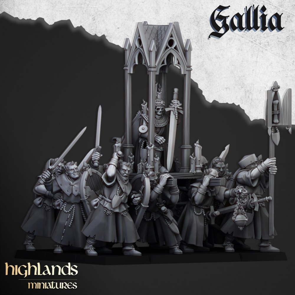 Модель Warhammer Bretonnia Grail Pilgrims with Reliq - купить с ...