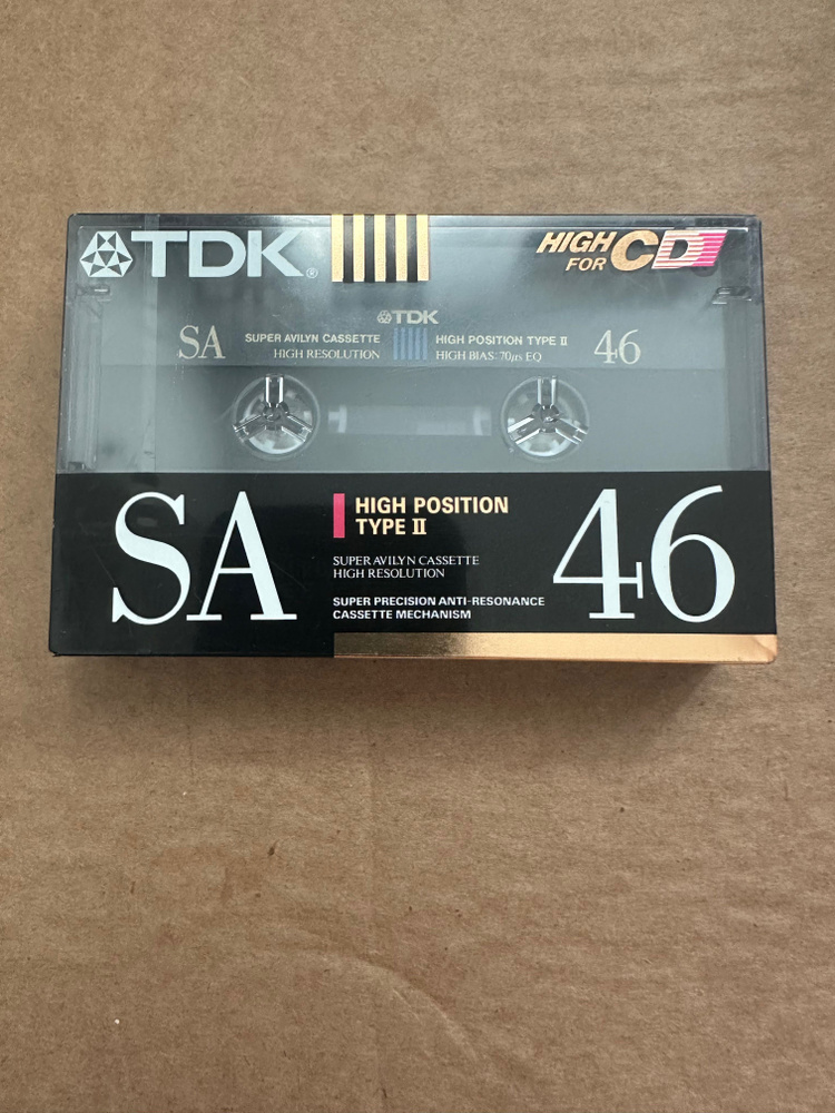 Аудиокассета TDK SA 46 Type 2 CrO2 - купить с доставкой по выгодным ...