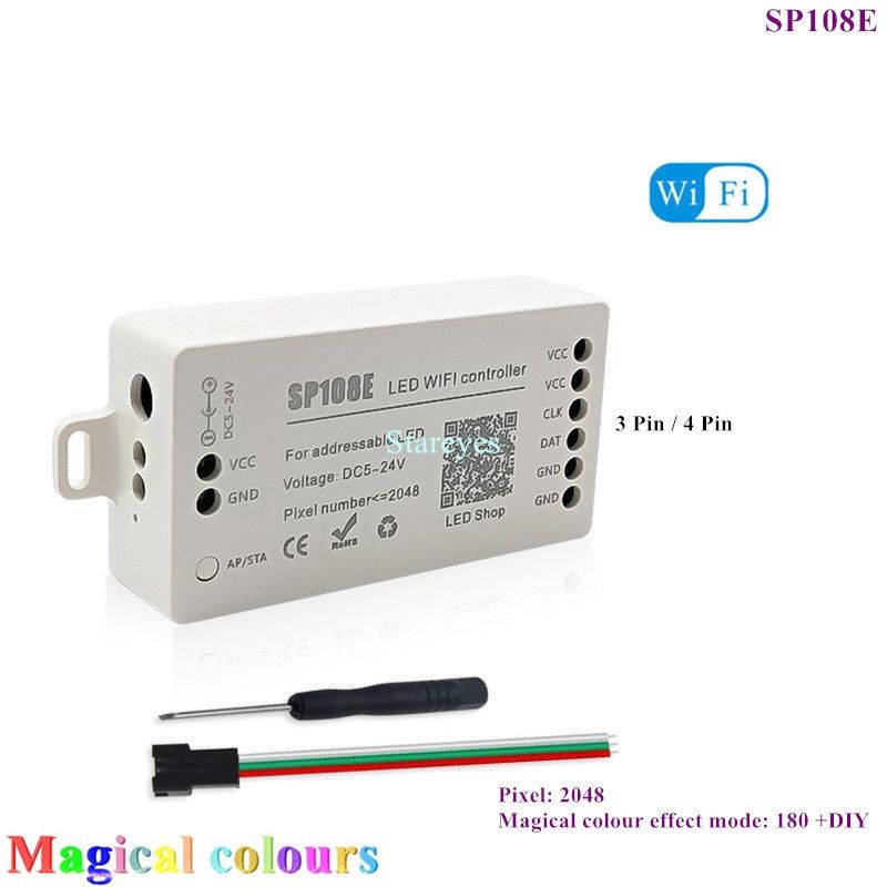 Настольный контроллер Magic Color Led SP105E SP107E SP110E SP511E ...