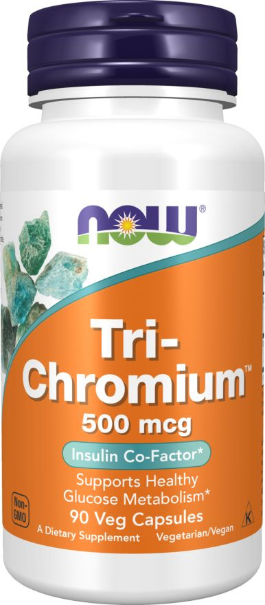 Tri-Chromium 500 мкг 90 капсул (Now Foods) - купить с доставкой по ...