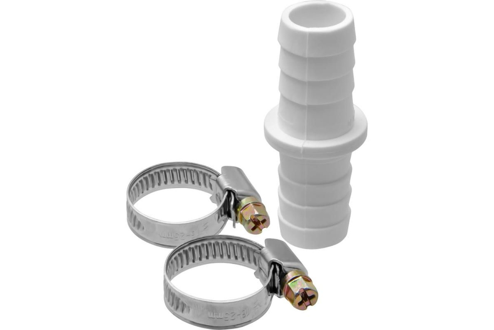 Соединитель 19/22 в комплекте с хомутами для сливных шлангов Masterprof, MP-У - купить с ...