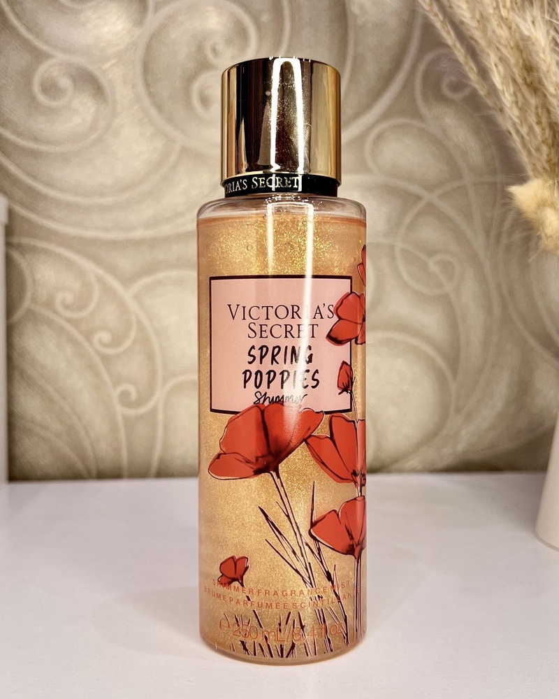 Victoria's Secret Spring Poppies Shimmer Парфюмированный мист 250 мл ...