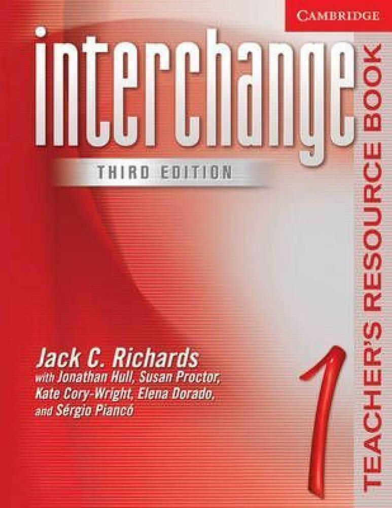 Interchange Third Edition Level 1 Teacher's Resource Book - купить с ...