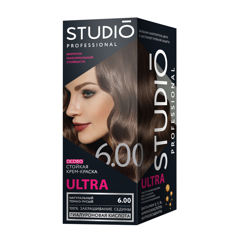 Studio Professional Essem Hair Стойкая Крем - краска для волос, Ultra ...