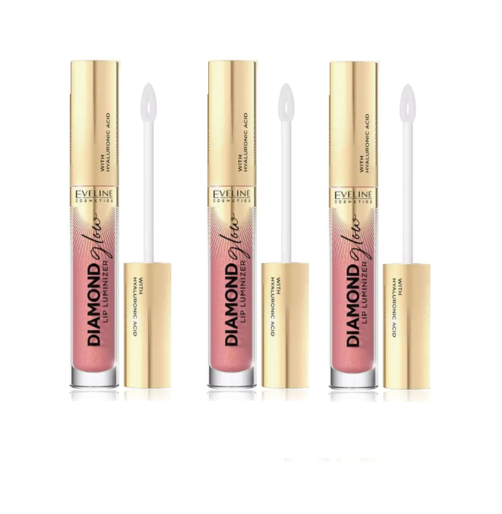 Eveline Cosmetics Блеск для губ Diamond Glow Lip Luminizer тон №04 , 4 ...