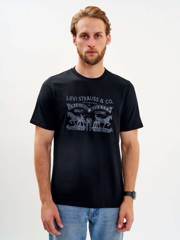 Футболка Мужской черный Короткий размер 54 Хлопок Турция купить C доставкой на Ozon по низкой