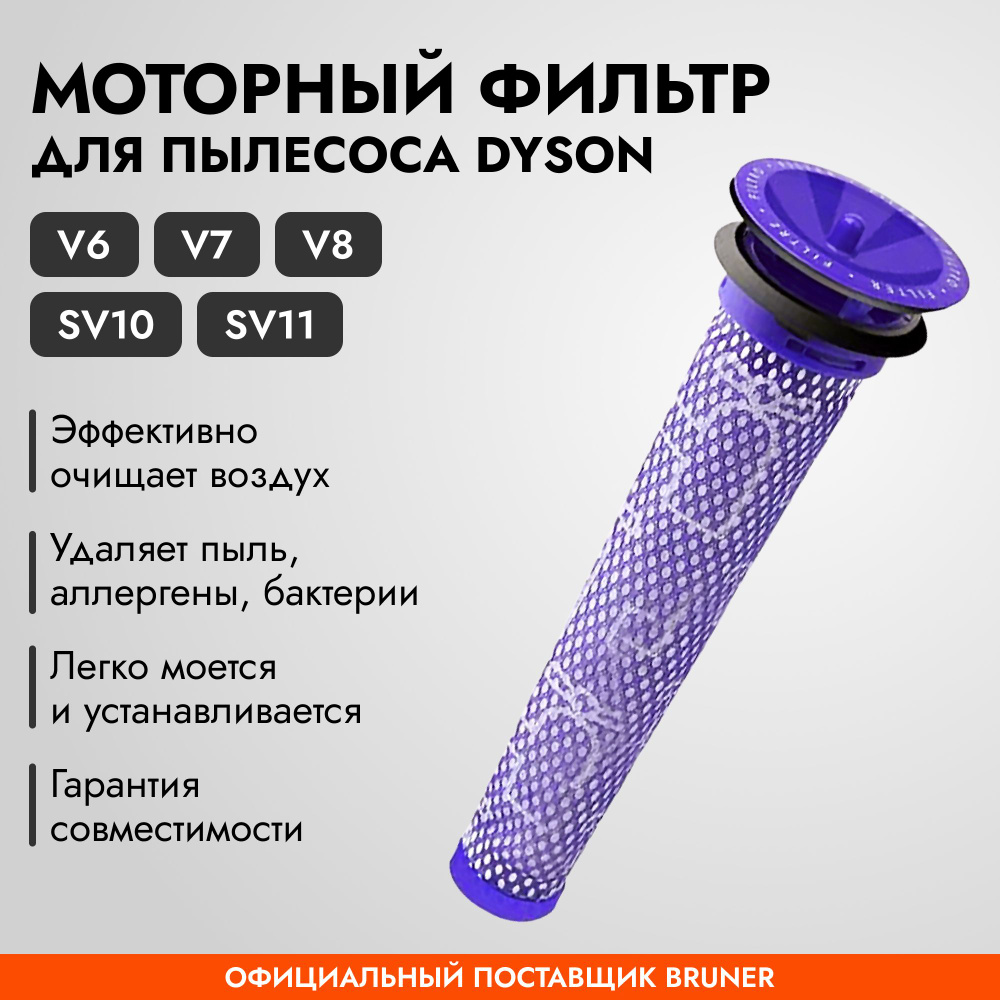 Моторный фильтр для пылесоса dyson v6 - v8. Фильтр для пылесоса дайсон ...