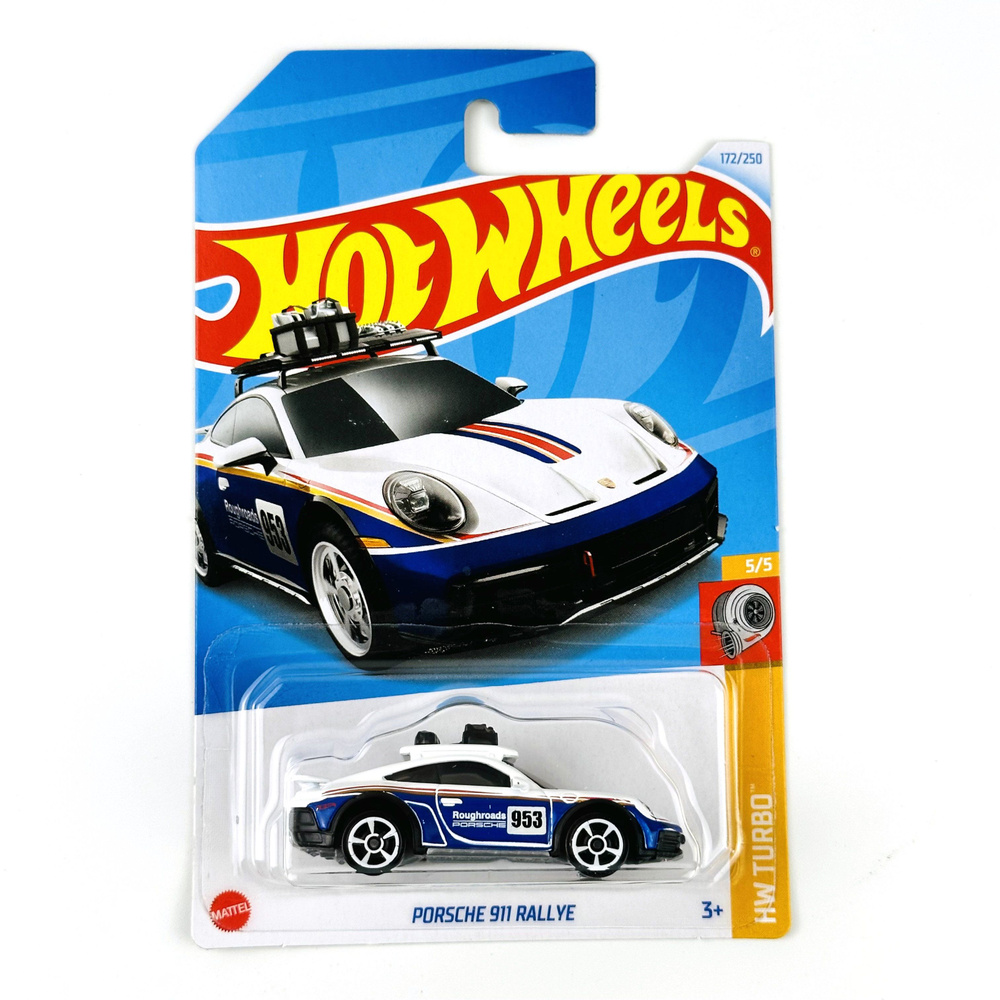 Машинка Mattel Hot Wheels 2024 C4982 Porsche 911 Rallye - купить с ...