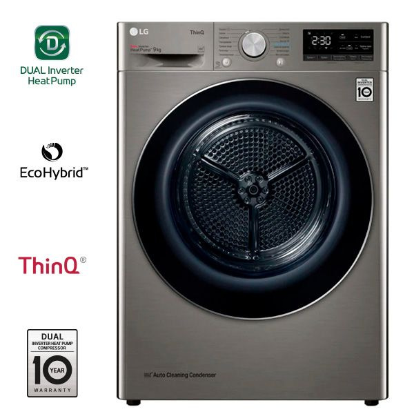 Сушильная машина LG DC90V5V9S купить на OZON по низкой цене (1701666925)