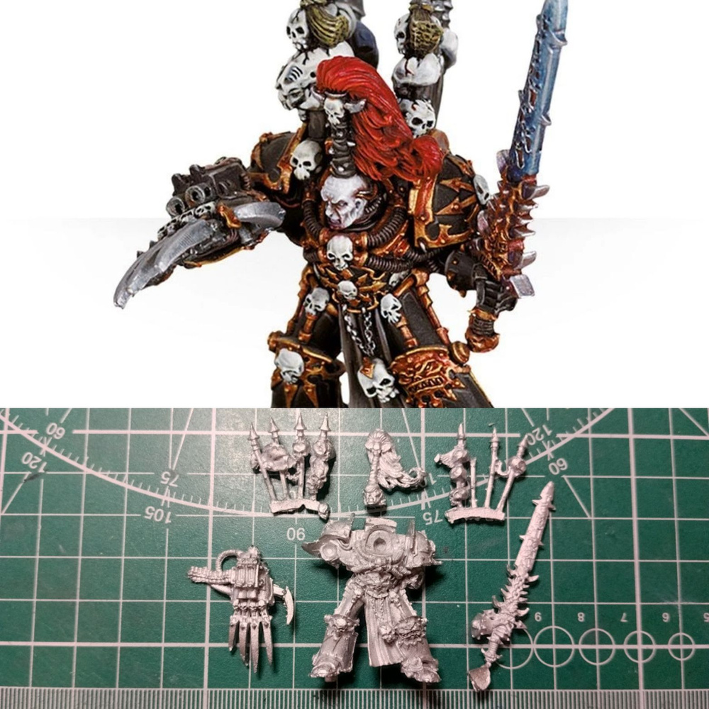 Abaddon the Despoiler 1996 Chaos Space Marine Warhammer миниатюра ...