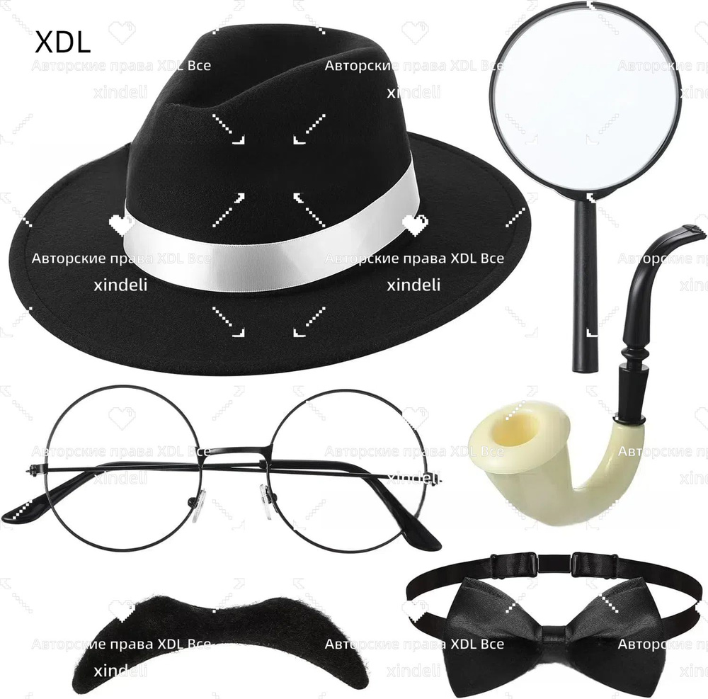 Мужской костюм с галстуком для вечеринки в стиле Гэтсби / Холмс в ...