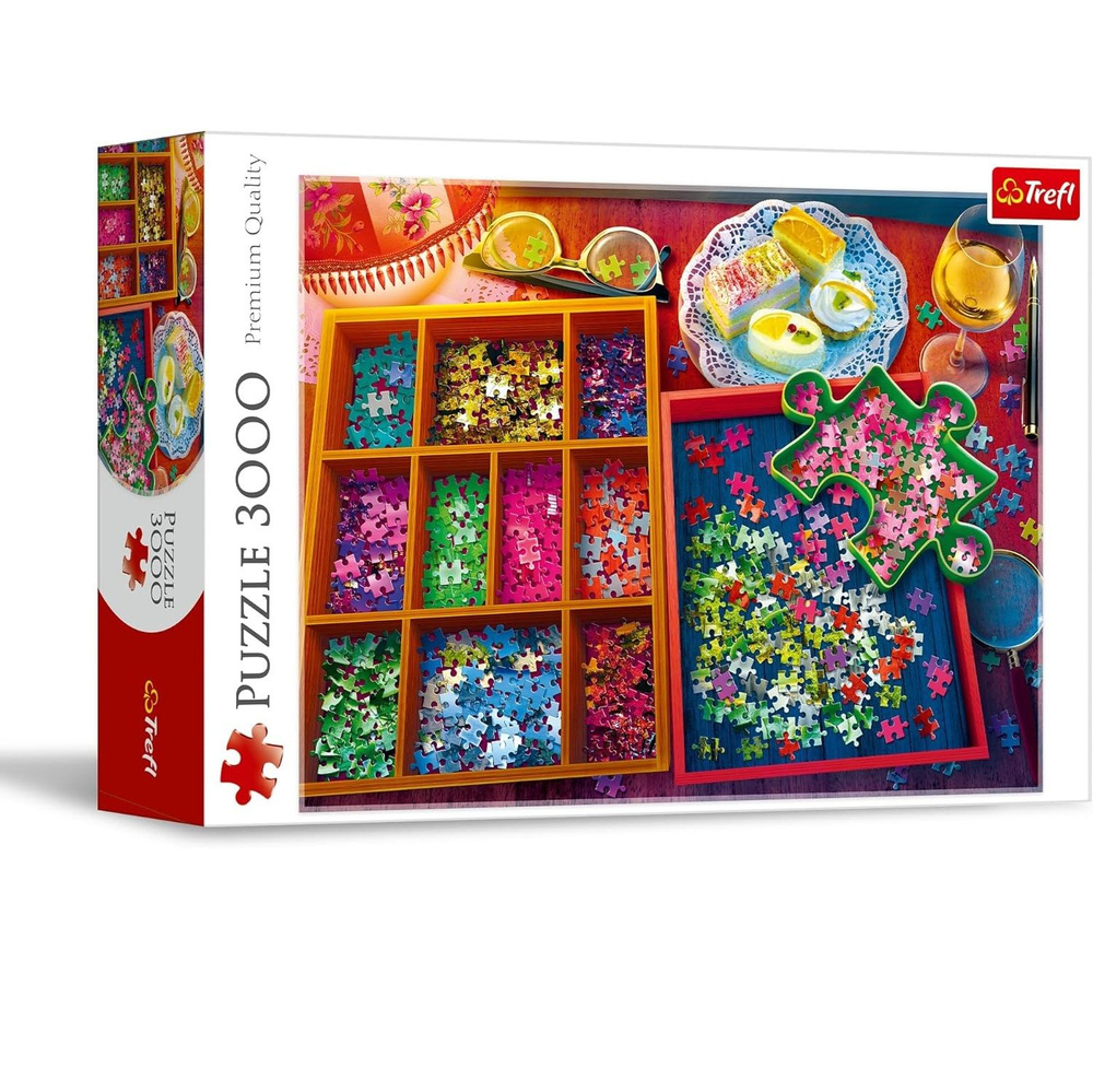 Trefl Пазл Вечер с головоломками 3000 элементов 33079 с 14 лет купить ...
