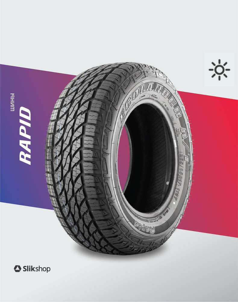 Rapid ECOLANDER (04610273661042) Шины летние 245/70 R16 111T A073B006 ...