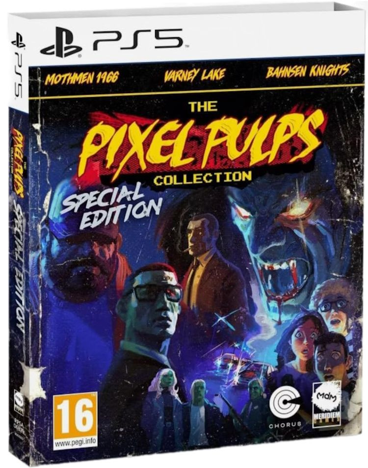 Игра The Pixel Pulps Collection Special Edition PS5 Диск на PS 5 купить ...
