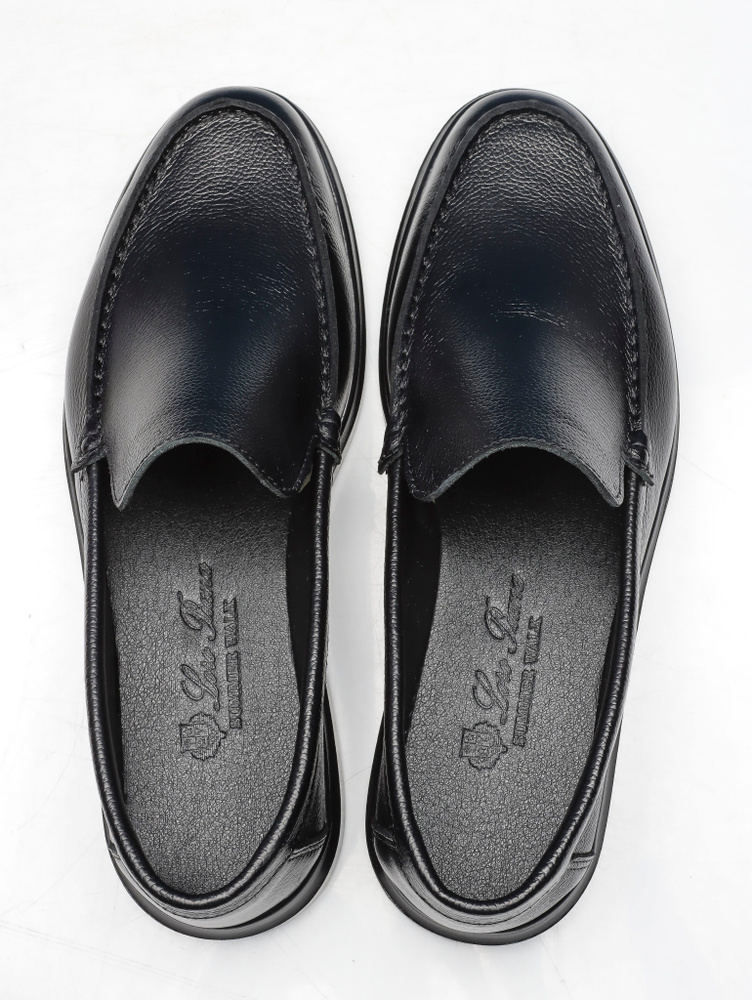 Лоферы Мужской KAFSH черный сапфир, размер 41 Без каблука На любой ...