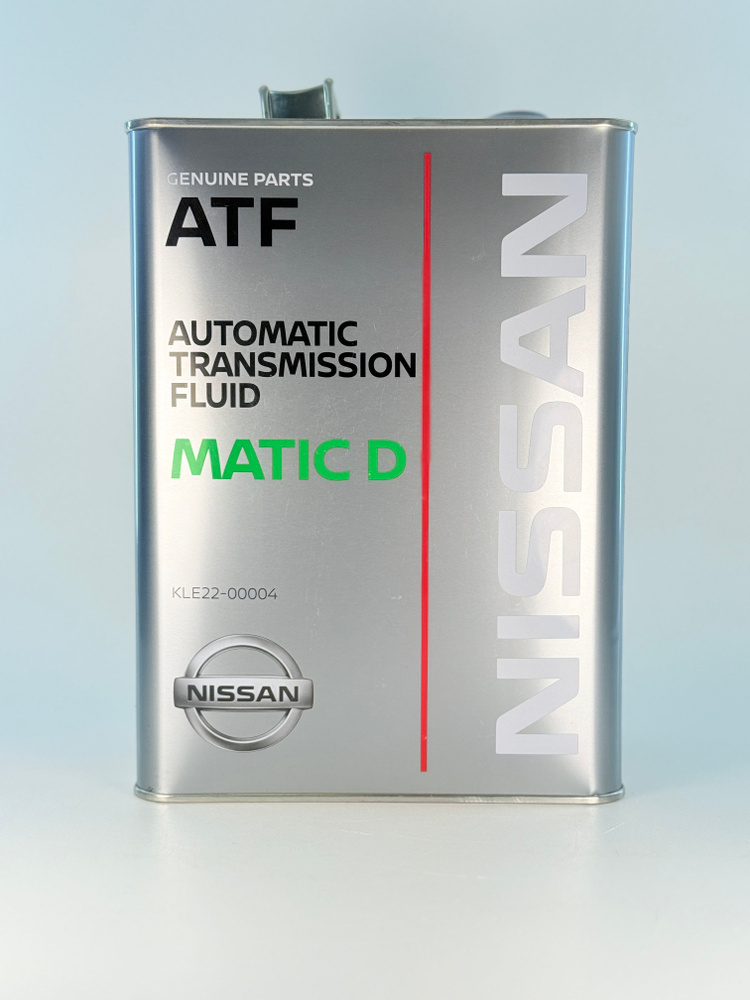 Масло трансмиссионное Nissan ATF Matic Fluid D, 4 л (KLE22-00004 ...