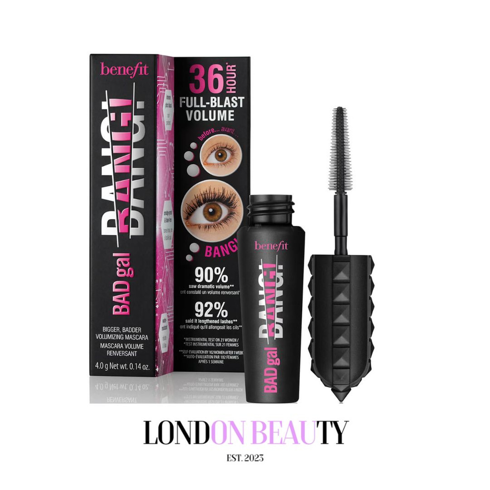 Тушь для увеличения объема Benefit bad gal mini 4г черная купить на ...