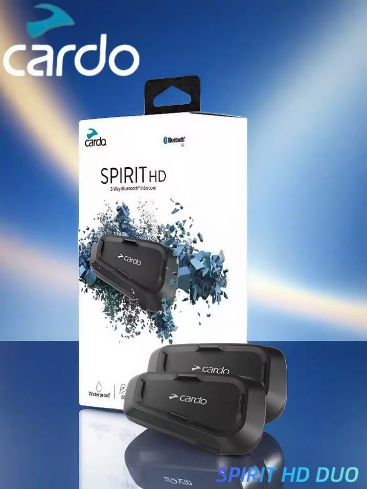 Cardo SPIRIT HD DUO мотогарнитура купить на OZON по низкой цене ...