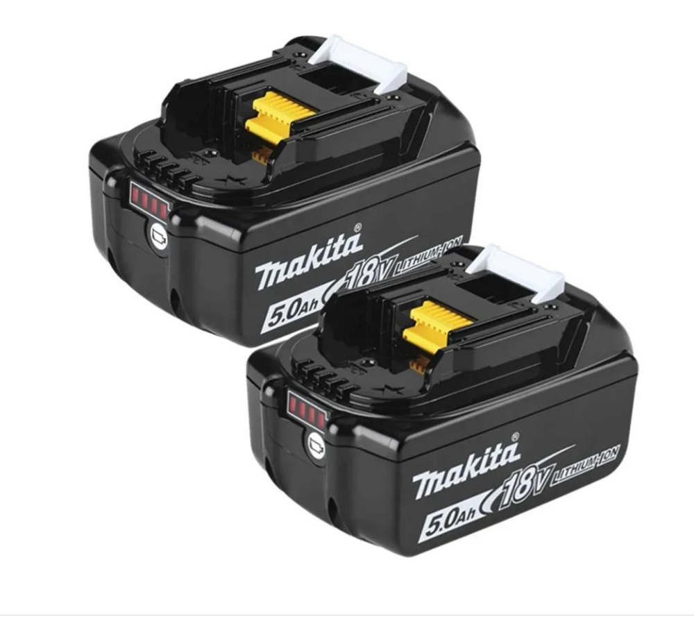 Аккумулятор Makita BL1850B LXT 18 В, 5.0 Ач, индикатор заряда 5.0Ah ...