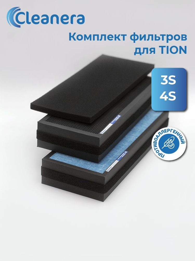 Комплект фильтров для климатической установки 3S/4S Family, Base, Magic, Plus (G4, H13, АК-4S ...
