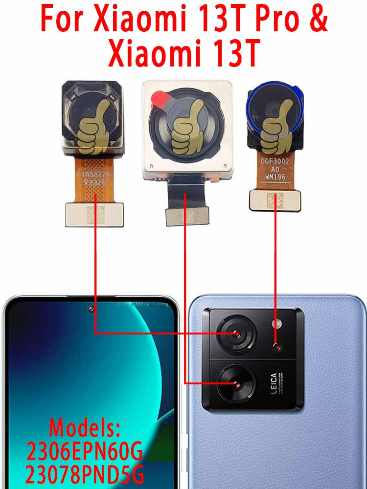 Передняя и задняя камеры Подойдёт для Xiaomi 13T 13T Pro 2306EPN60G ...