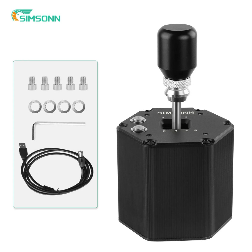 SIMSONN PC 6+R H Переключатель передач совместим с Logitech G27 G29 G25 ...