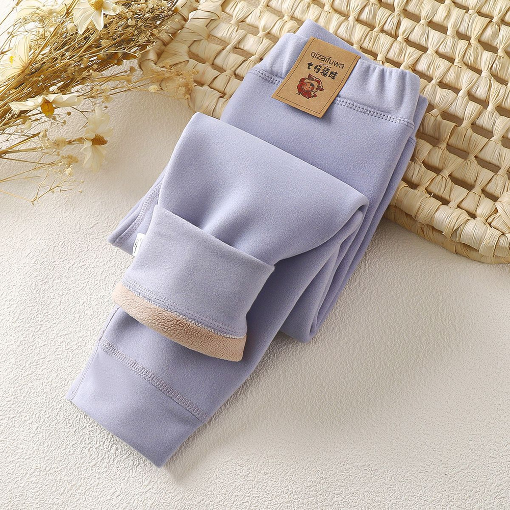 Термобрюки Мальчики, Девочки, размер 110 Зима Полиэфирное волокно синий ...