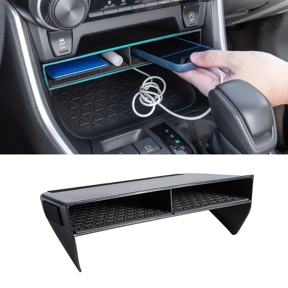 for Toyota RAV4 2019 2020 2021 2022 2023 2024 Центральный автомобильный ящик для хранения ...