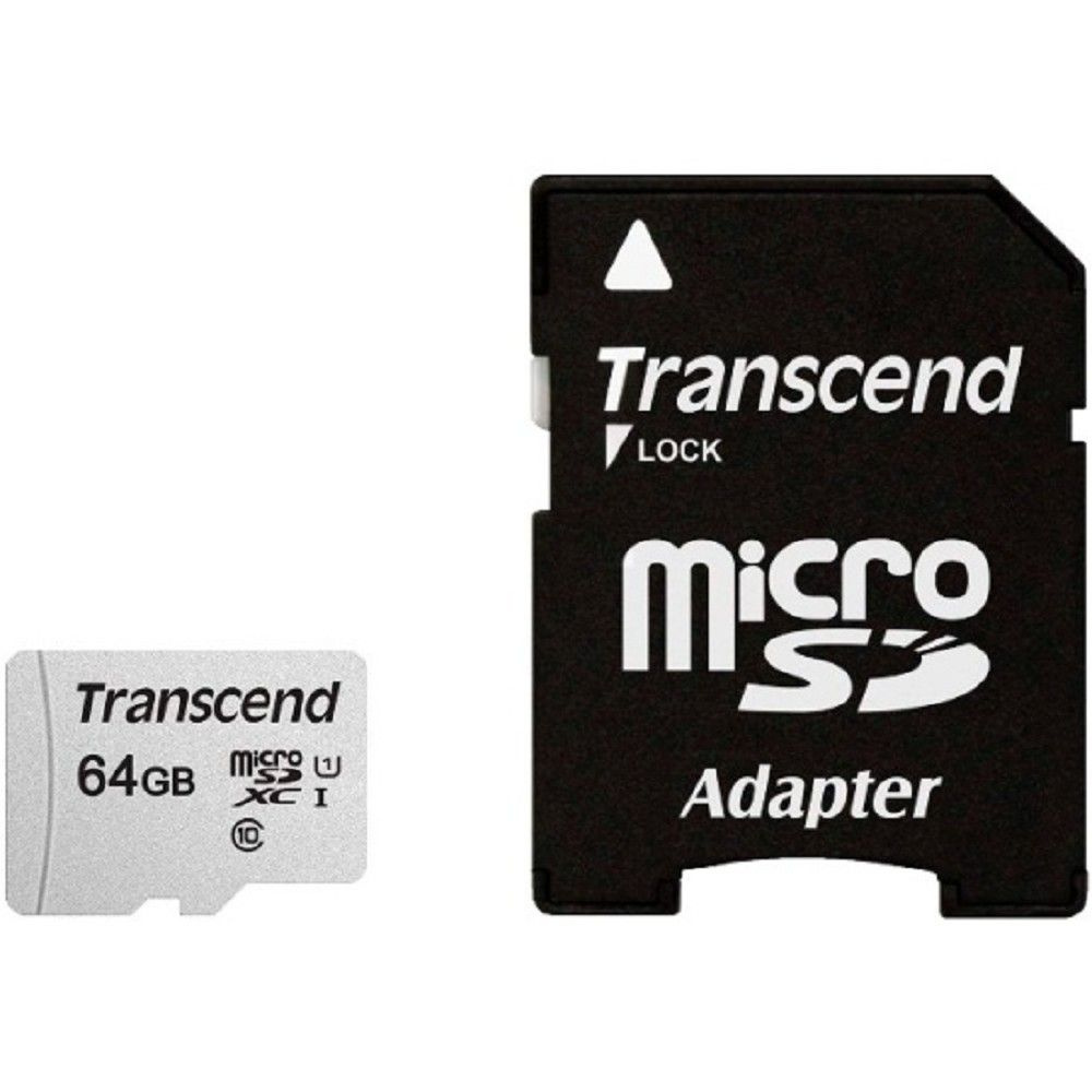 Transcend Карта памяти Micro SecureDigital 64Gb Class 10 TS64GUSD300S ...