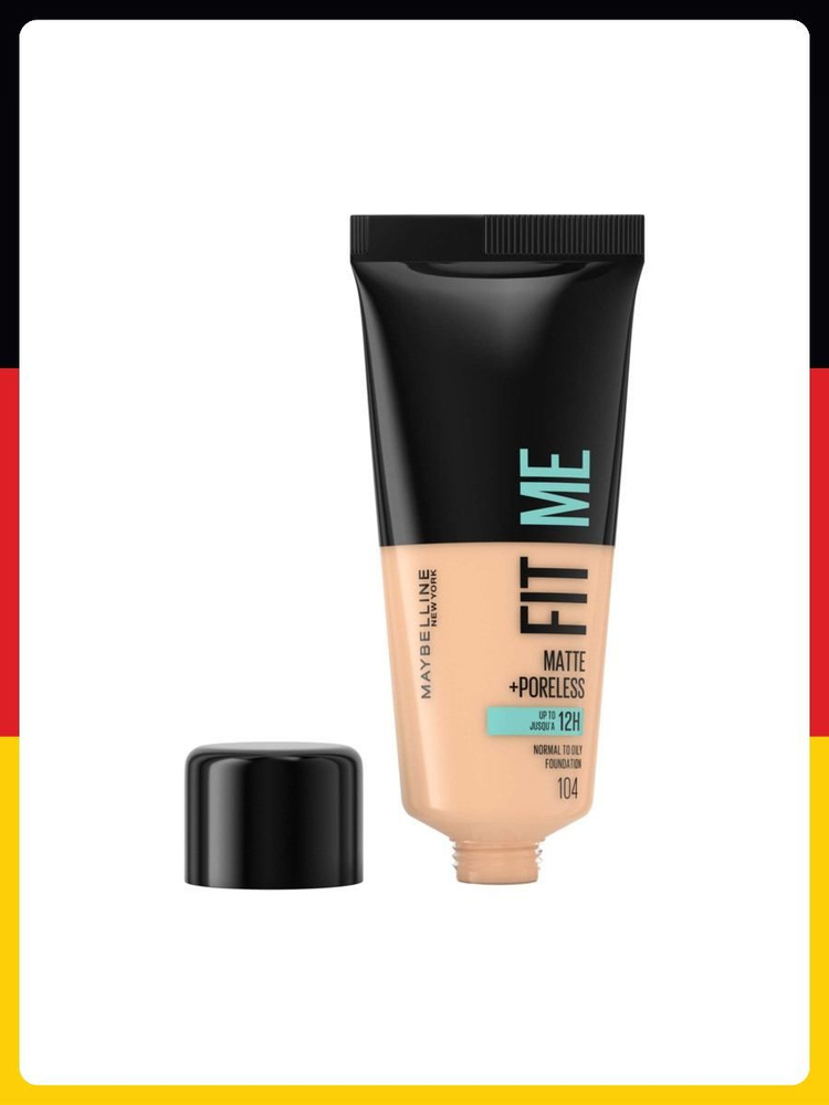 Тональный крем Maybelline New York Fit Me Matte + Poreless Foundation ...