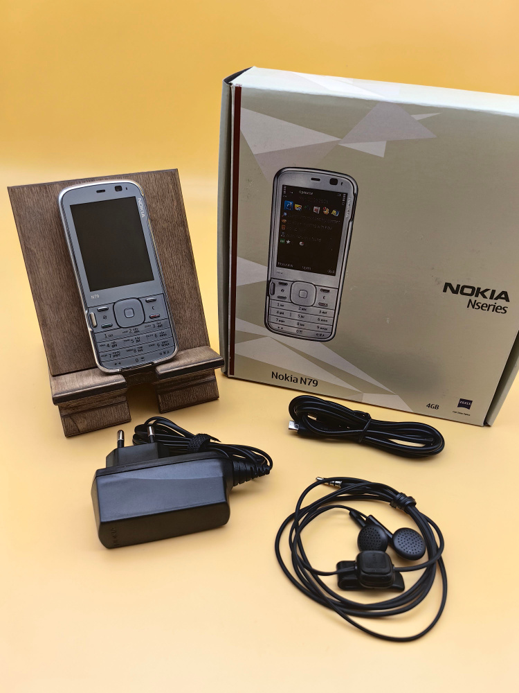 Мобильный кнопочный телефон Nokia N79, Салатовый купить на OZON по низкой цене (2747715052)