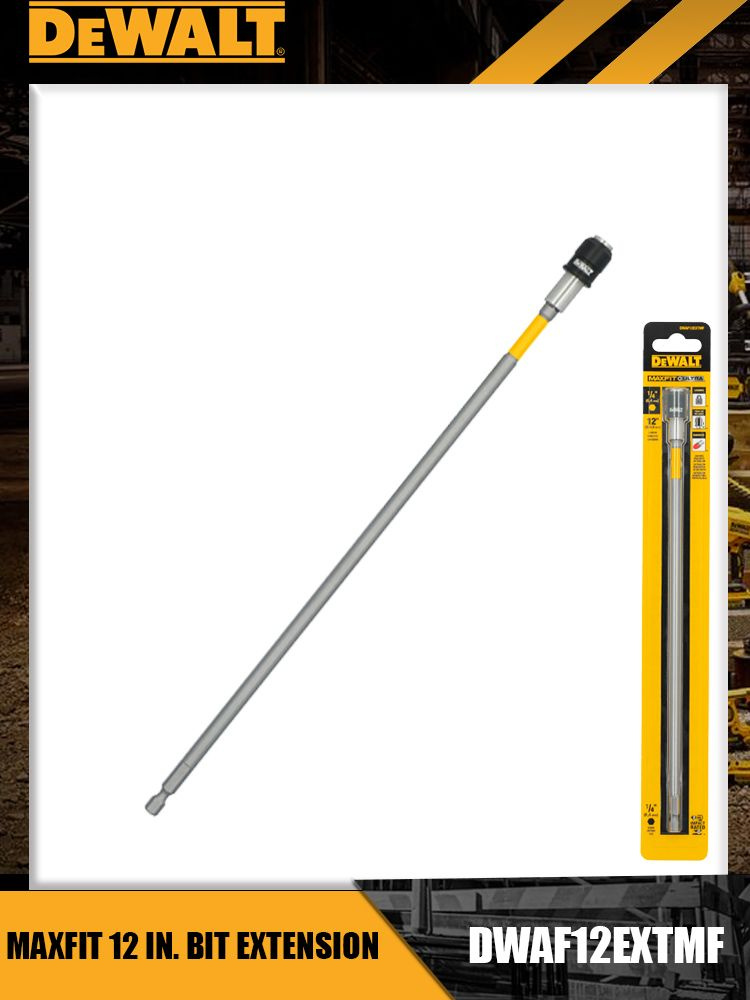 DEWALT DWAF12EXTMF MAXFIT 12 in. Удлинитель для бит купить на OZON по ...