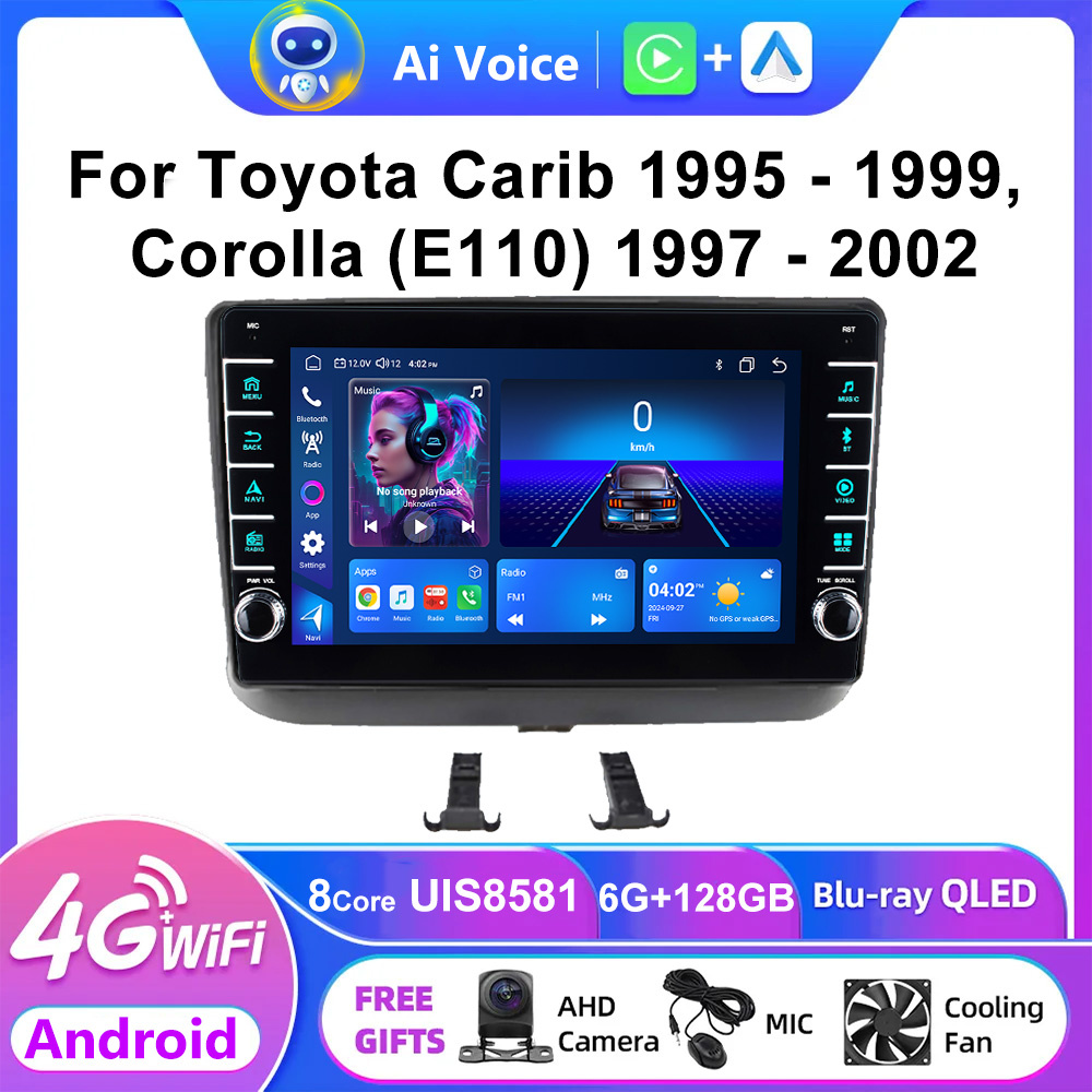 TOYOUSONIC Автомагнитола, диагональ: 9", 2 DIN, 6ГБ/128ГБ купить на OZON по низкой цене (2761261510)