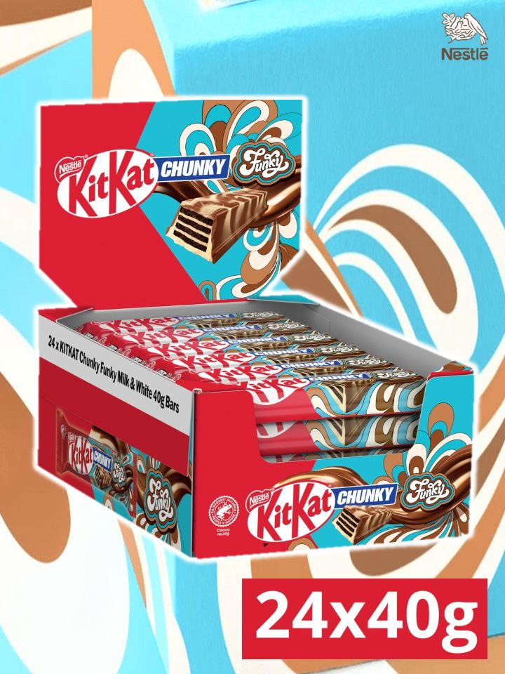 Батончик KitKat Chunky FUNKY / Кит Кат Чанки Фанки , 40 г* 24 шт купить на OZON по низкой цене ...