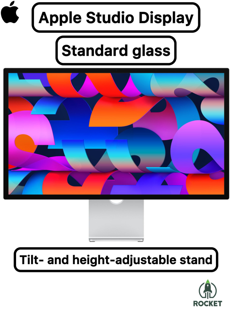 Apple 27" Монитор Apple Studio Display 5K Retina, Standard glass, Tilt ...