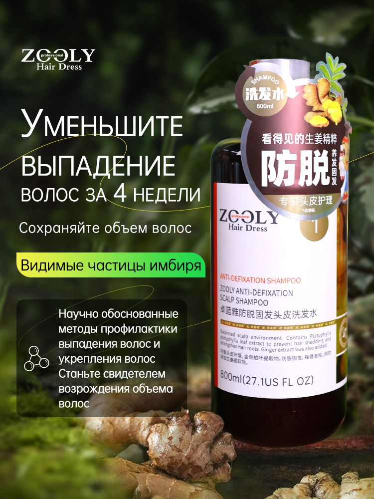 ZOOLY PROFESSIONAL Шампунь для волос, 800 мл купить на OZON по низкой цене (3224158918)