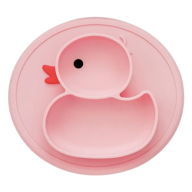 Детская тарелка с разделителями, Розовый купить на OZON по низкой цене ...