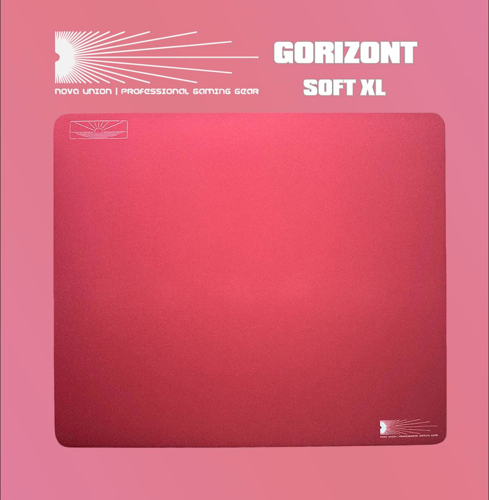 Профессиональный игровой коврик для мыши Nova Union-GORIZONT Soft XL ...