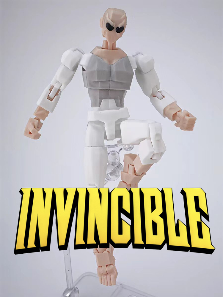 Фигурка Неуязвимый (Invincible-Mark Grayson) 9L3D,3D-печатный подвижный ...