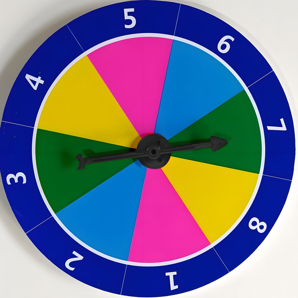 Черные пластиковые вращающиеся стрелки для настольных игр, набор из 10 ...