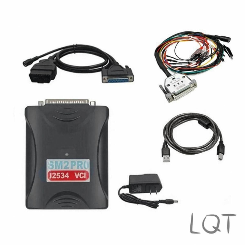 SM2 Pro J2534 VCI ECU Программатор без ключа V2.21.21 Инструмент US ...