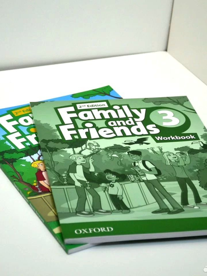 Family and Friends 3 (Oxford) Students Book + Workbook с QR-кодом ...