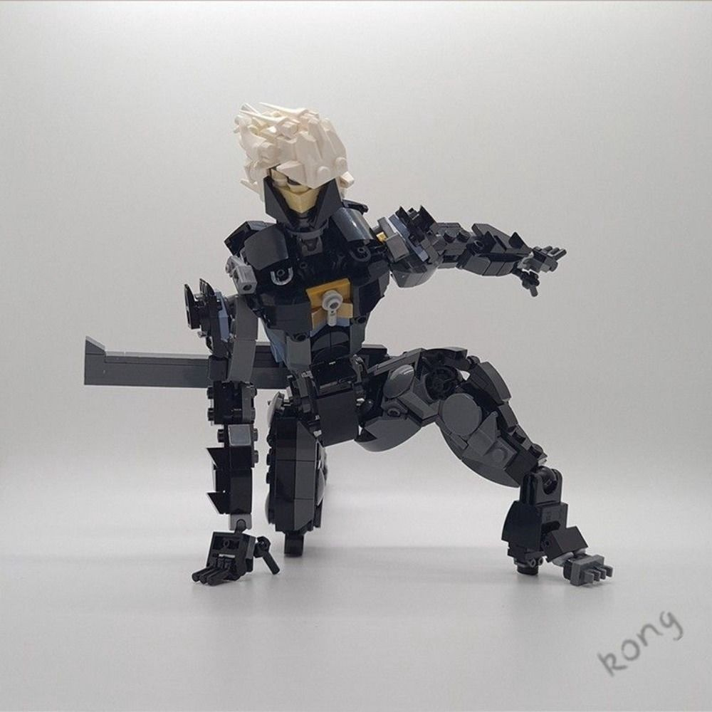 Buildmoc Metal Gear: Робот-робот Raiden mech Модель игрушки 535штcm ...