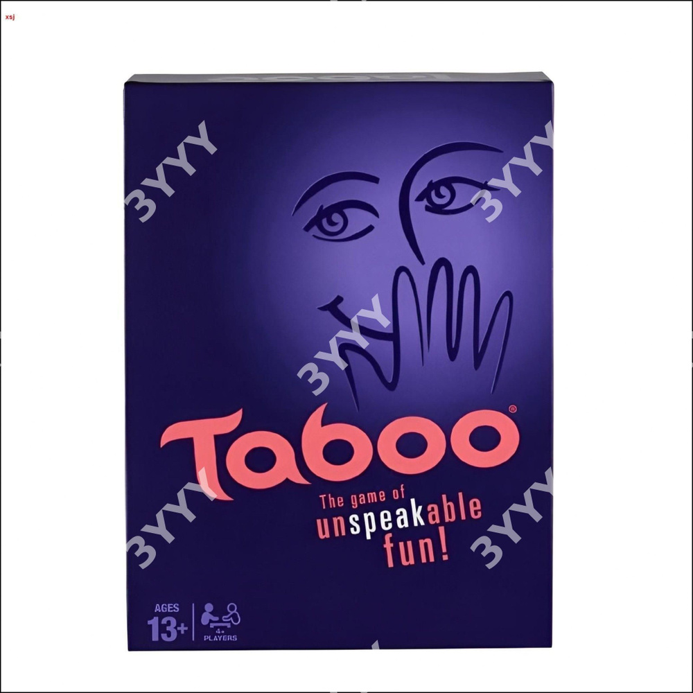 Увлекательная игра для вечеринки Taboo, неописуемо забавный бестселлер ...
