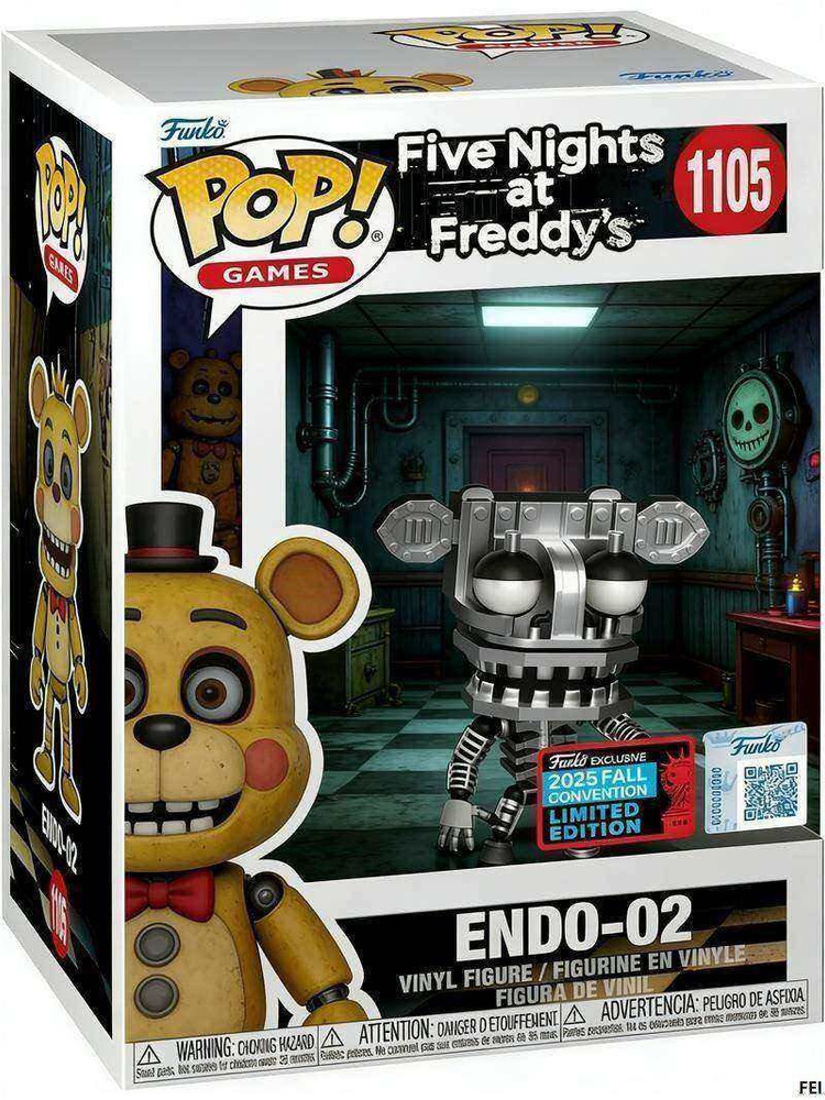 Фигурка Funko Pop ! Games Five Nights at Freddy s Endo-02 (1105)87255 ...
