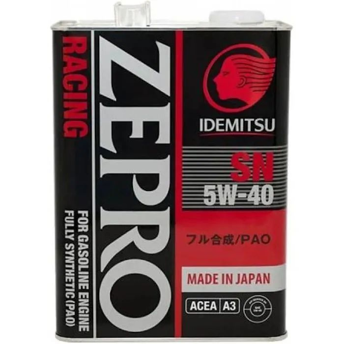 Масло моторное IDEMITSU idemitsu 5W-40 Синтетическое 4 л 3585004 купить ...