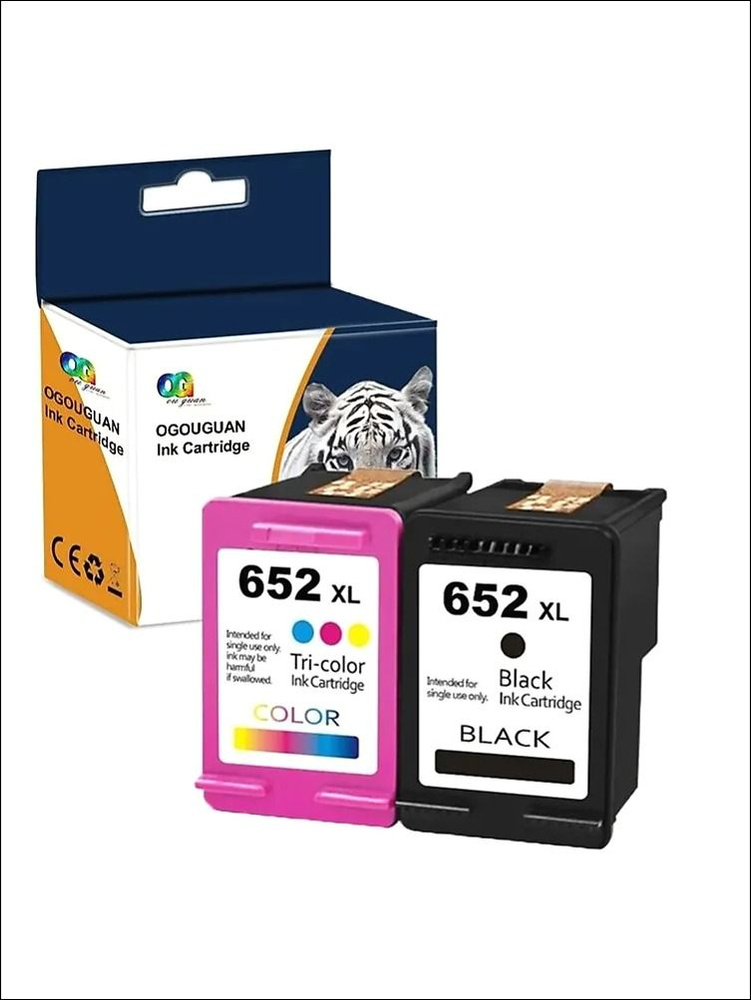 Комплект картриджей HP652, Набор CMYK, для струйного принтера ...