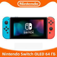 Игровая приставка Nintendo Switch OLED 64 ГБ, белая - купить с доставкой по выгодным ценам в ...
