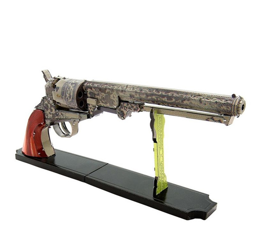 18 отзыв на Миниатюрная модель 3D из металла револьвер Colt Navy Red ...
